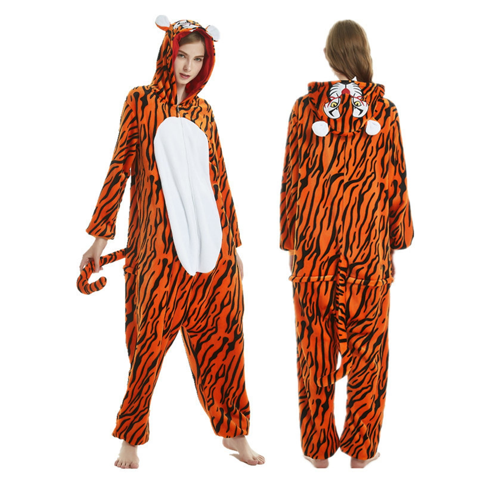 Click here for Tinz Cartoon Animal Conjoined Couple Pajamas Women... prices