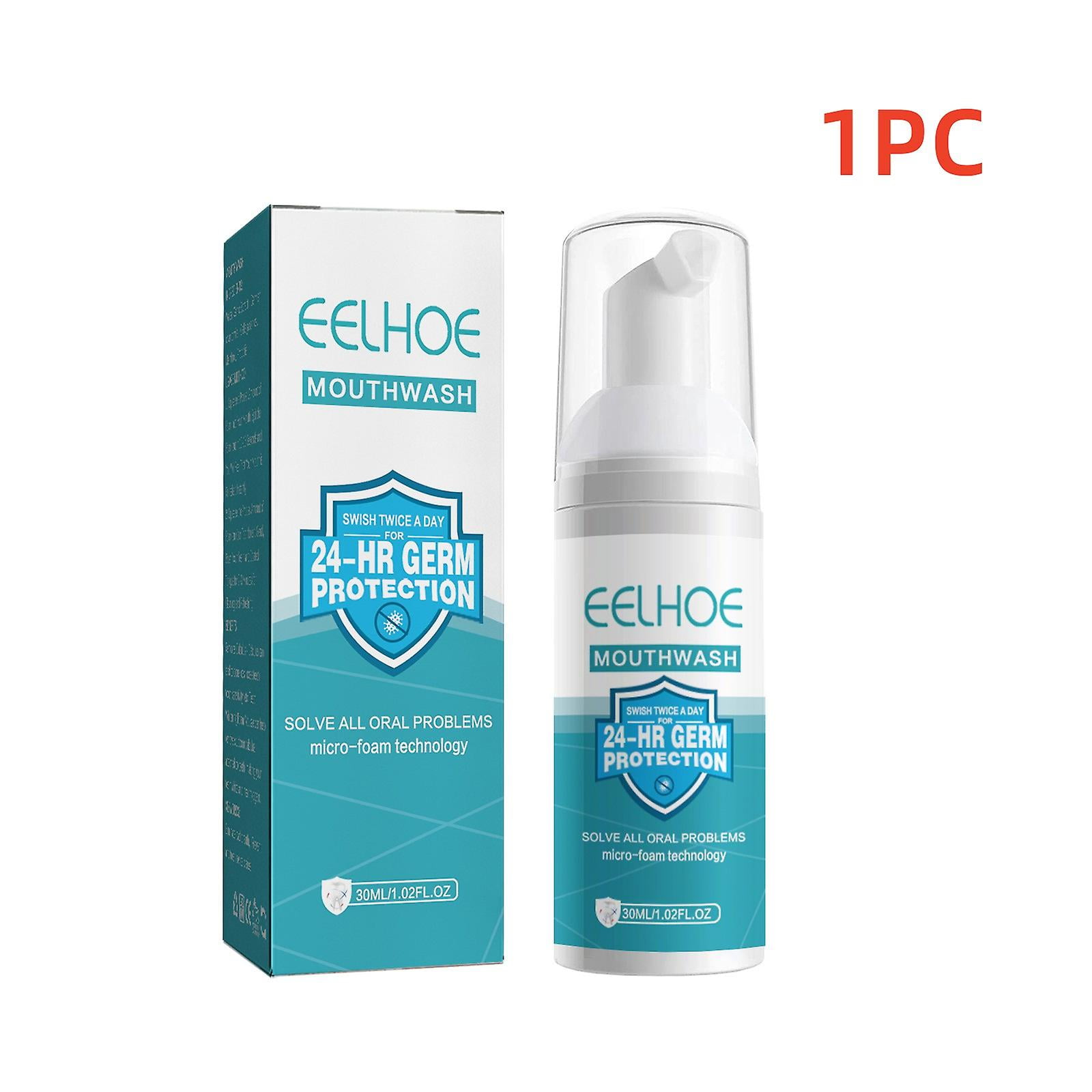 1/3PCS Mouthwash Mint Teeth Whitening Foam Mousse Stain Clean Teeth ...
