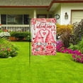 Valentines Day Garden Flag 12x18 Inch Double Sided For Outside ,Love ...