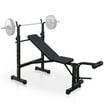 K KINGKANG Adjustable Weight Bench, Utility Gym Bench for Full Body Workout, Foldable, 800 Lbs ...