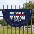 dgysar Anniversary Flag 35 Inch Patriotic Celebration Banner Semi-Gloss ...