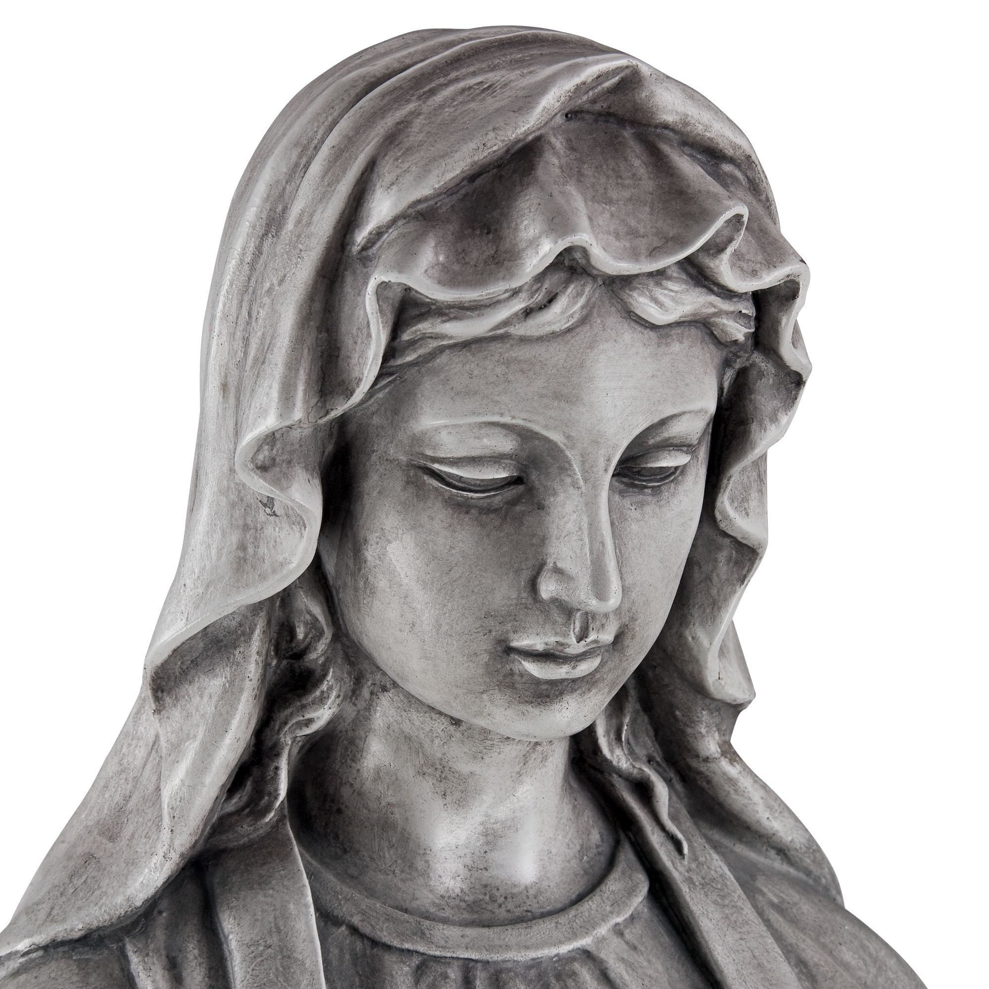 Virgin Mary Statue Face