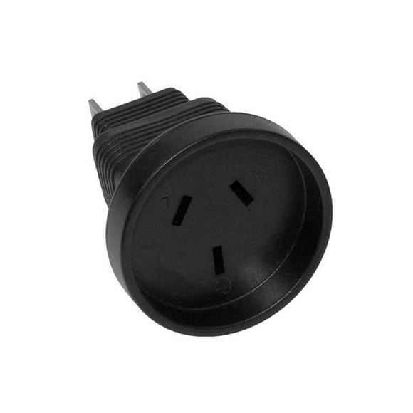 90 Degree 3 Prong Plug Adapter