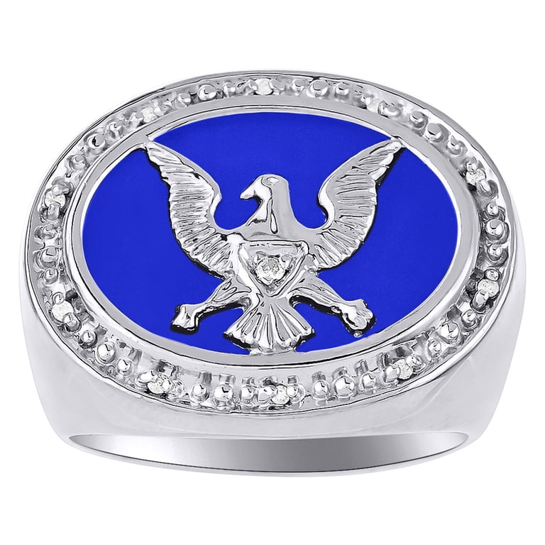 Blue Onyx Ring