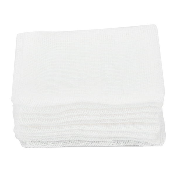 Gasa de ayuda de emergencia, 200 piezas de 6 x 8 cm, gasa para vendajes ...
