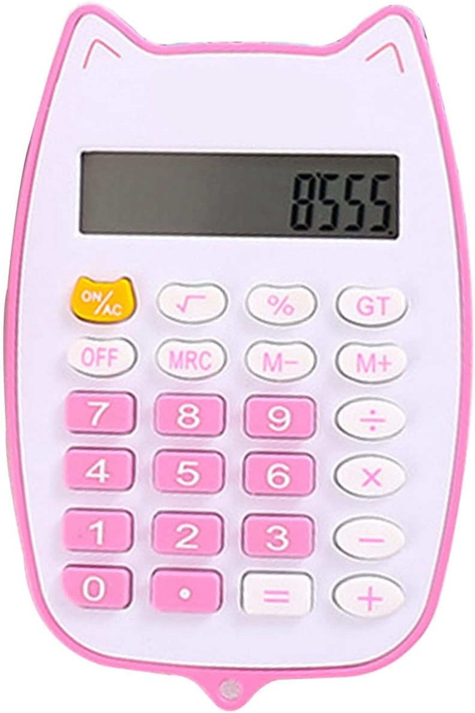 Calculadora portátil Cute Cat Mini Student Computadora portátil ...