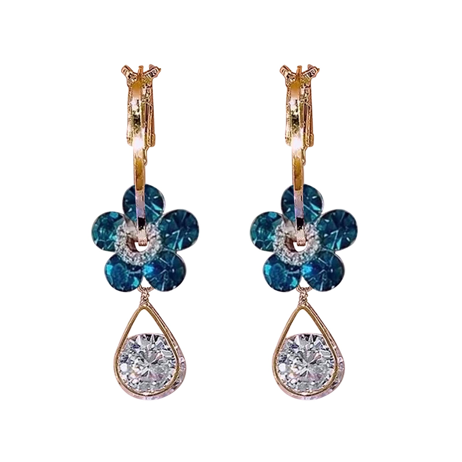 Click here for Riforla Women Fashion Earrings Diamond Dangling Ea... prices