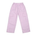 Akiihool Cargo Pants for Girls Jeans Girls Cargo Pants Wide Leg ...