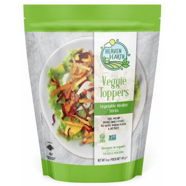 Heaven & Earth Toppers Veggie Medley Mix GF KPY 142g, Toppers Veggie ...