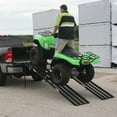 Black Widow BW-9417-HD-2 Aluminum 7' 10in Arched Folding ATV Ramps ...
