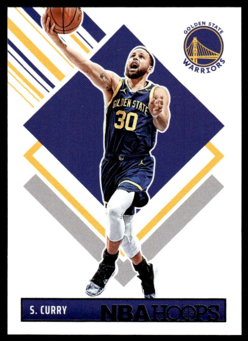 2024-25 Hoops #282 Stephen Curry Tribute Golden State Warriors NBA ...