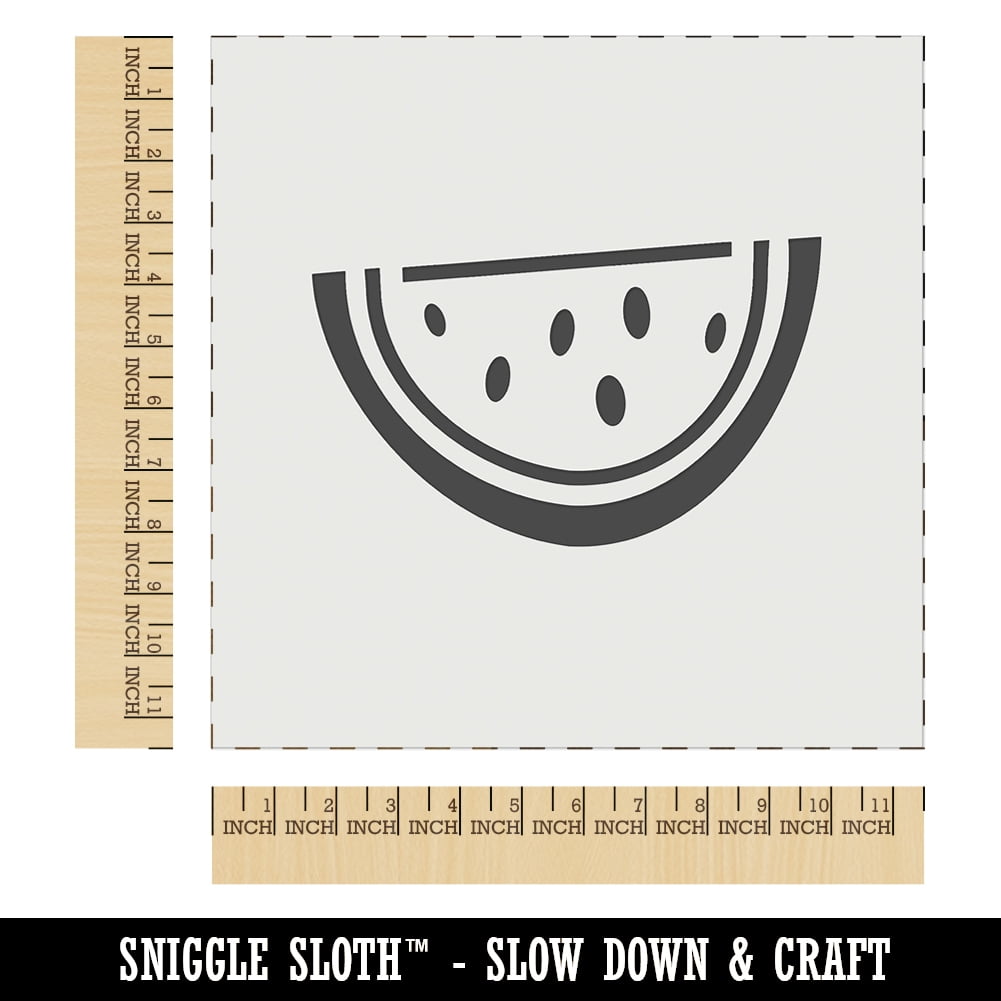 Printable Watermelon Template