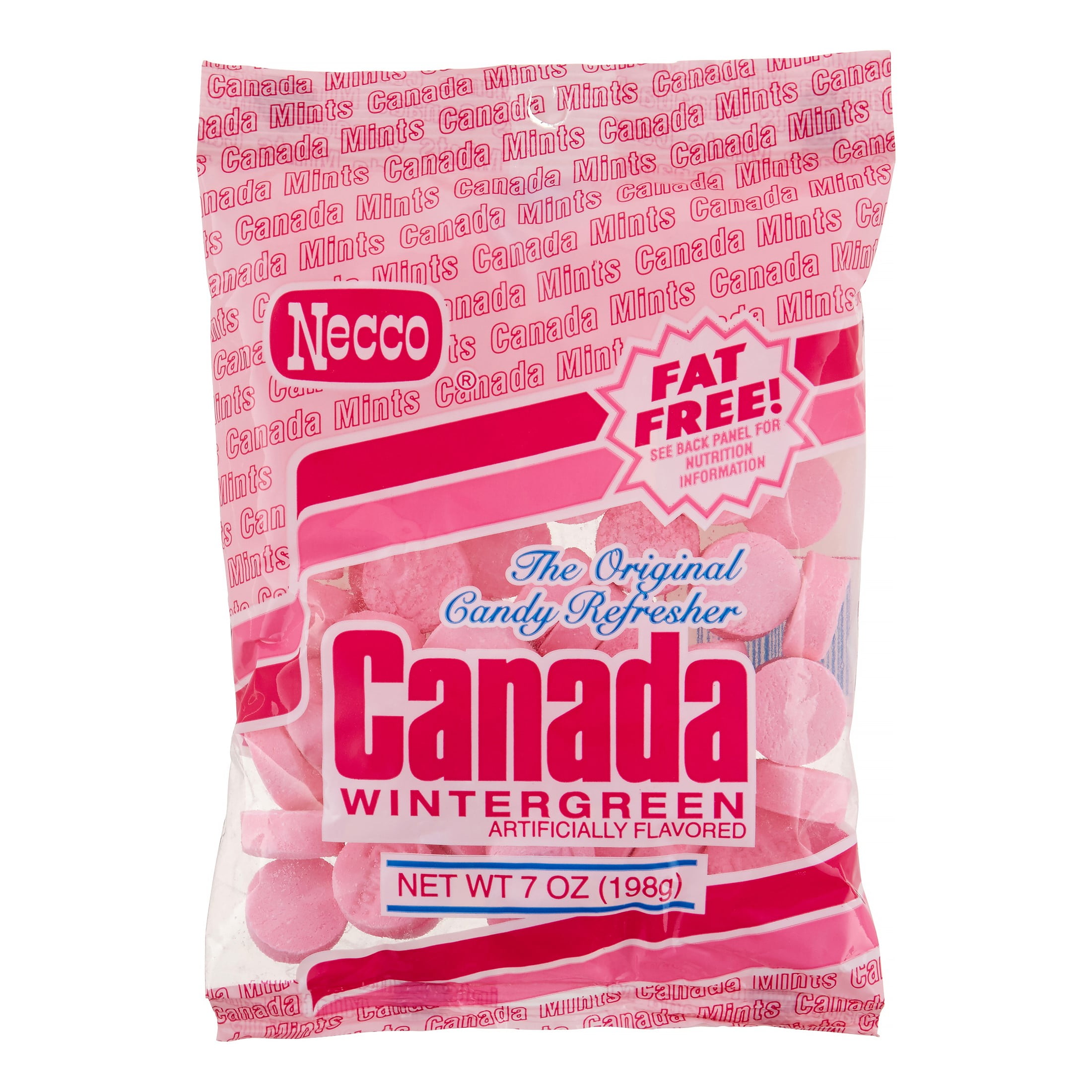 Necco Canada Mints, Wintergreen, 7 Oz - Walmart.com - Walmart.com