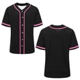 AHTJRT Baseball Jersey for Women Tennis Wokrout Athletic Top Striped ...