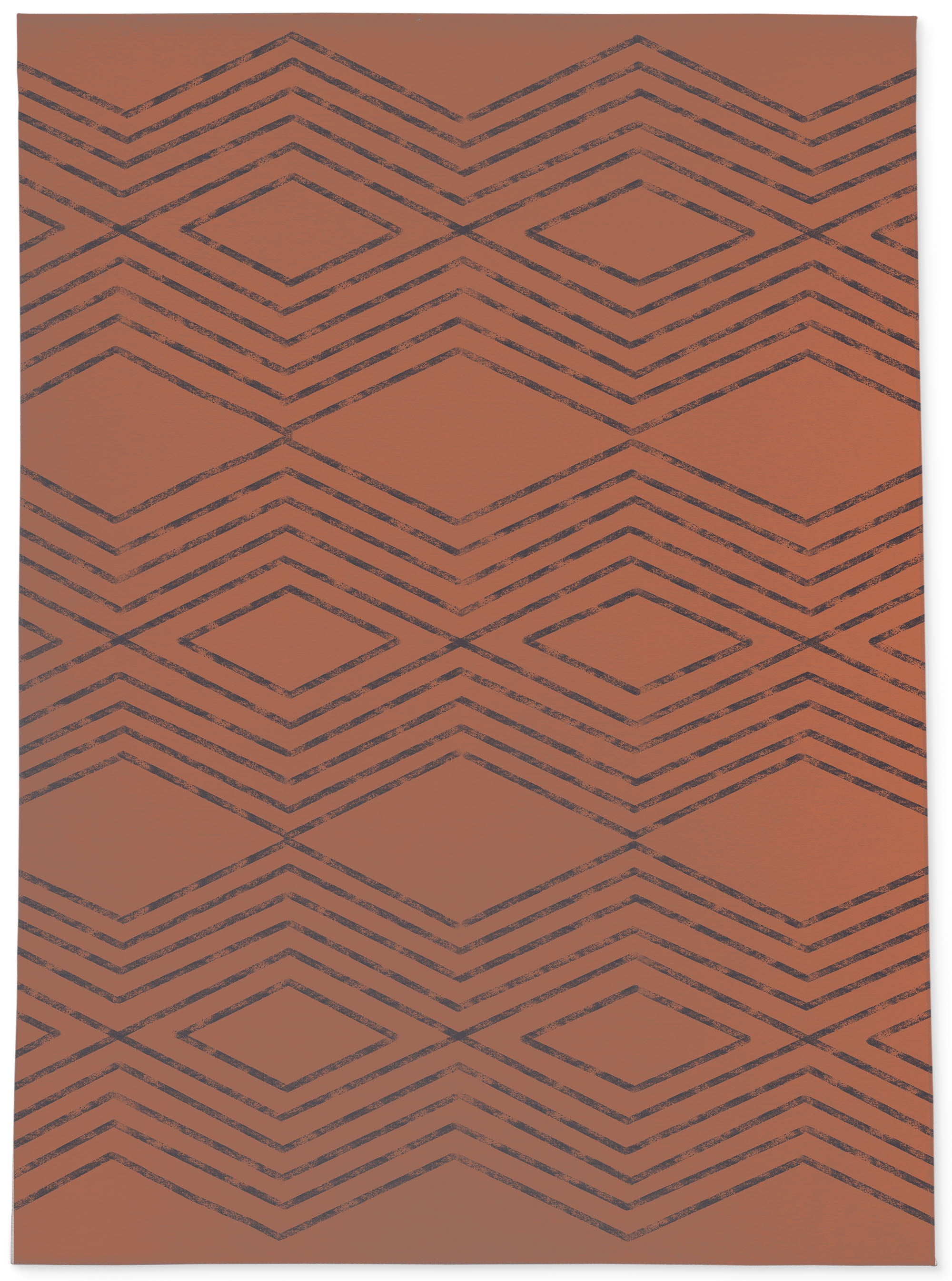 MAYA RUST Outdoor Rug By Kavka Designs - Walmart.com