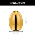 Creative Eggs Shaped Toothpick Dispenser Stainless Steel Toothpicks ...