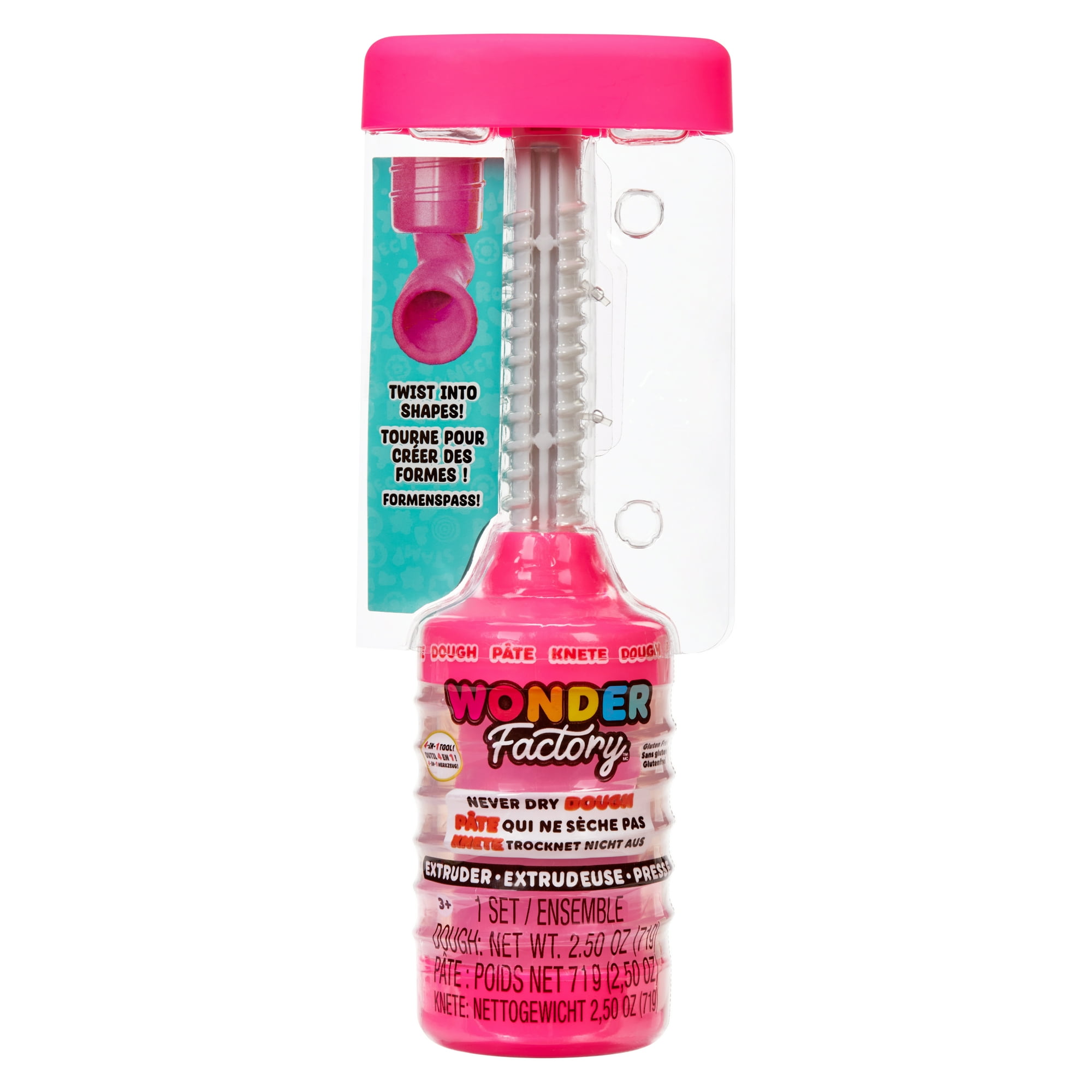 Click here for Wonder Factory Never Dry Dough Extruder - Pink prices