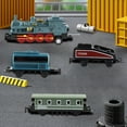 Simulation Steam Train Toy, Alloy and Plastic Regenerative Pull-Back ...