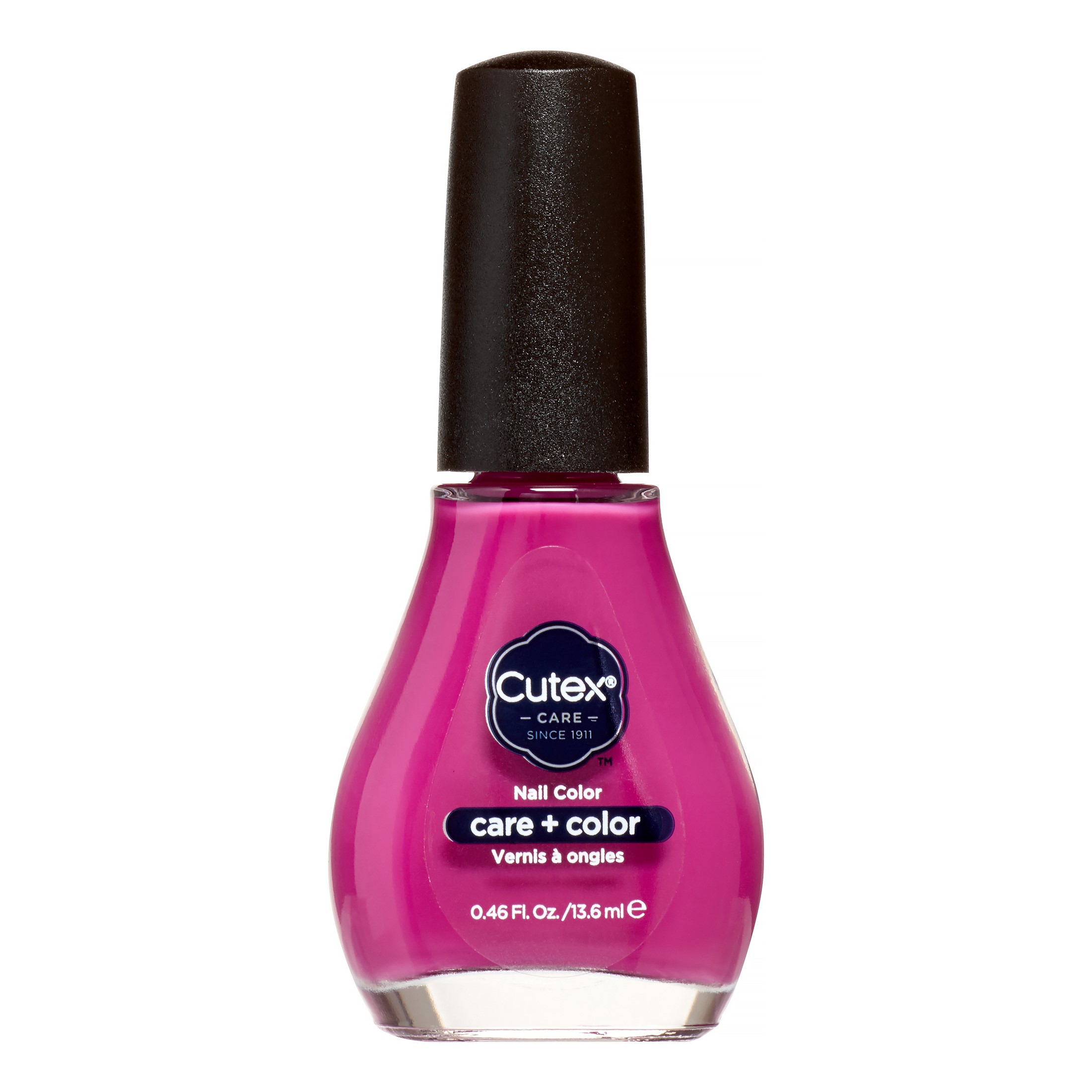 Cutex Color & Care Polish, A Flair For Fushia - Walmart.com