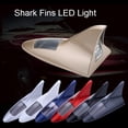 AQGT Solar Shark Fins Antenna Light with Remote Control Super Bright ...