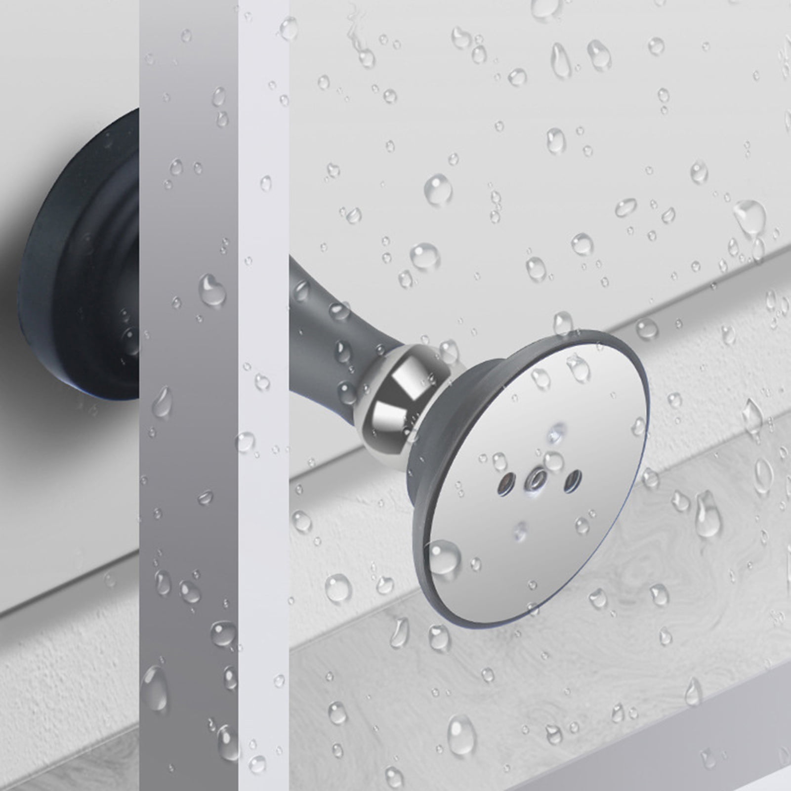 Washranp Magnetic Door Stop with Adhesive,Stainless Steel Punch-free ...