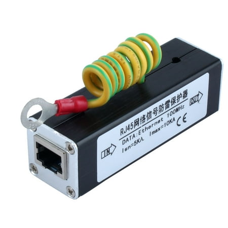 Unique Bargains 100MHz RJ45 Port Network Signal Surge Protector ...