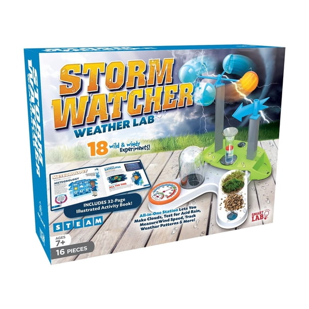 Weather Lab Smartlab Toys Storm Watcher con 18 experimentos | Bodega ...
