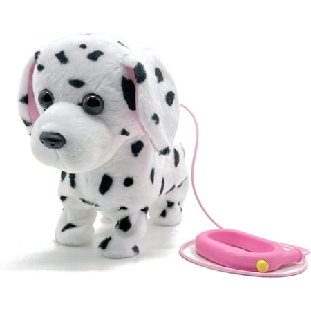 MHT Walking and Barking Dalmatian Puppy Dog Stuffed Animated with ...