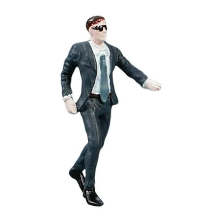 1:64 People Figurines Car Model Scene Layout Bodyguard Model Decoration ...