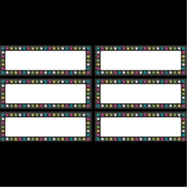 Chalkboard Brights Labels Magnetic Accents - Walmart.com - Walmart.com