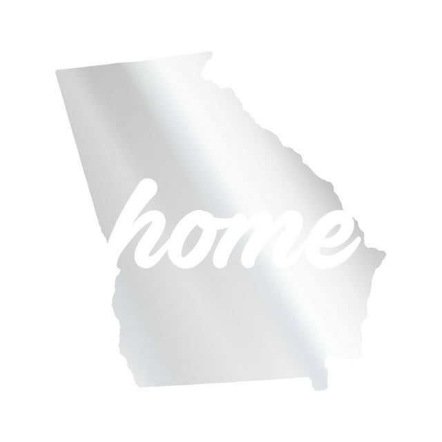 Georgia Home Sticker Decal Die Cut - Self Adhesive Vinyl - Weatherproof ...