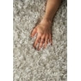 Nourison Ultra Plush Shag Solid Light Grey 8'2" x 10' Area Rug, (8x10 ...