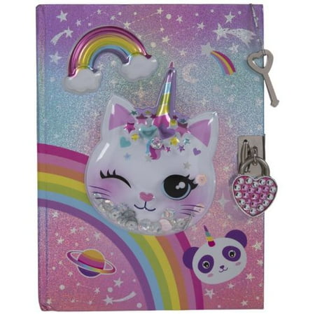 HOT FOCUS Cat Diary With Lock And Keys | Walmart Canada