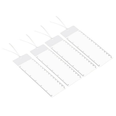 Uxcell Bookmark Magnifier Ruler 3X Magnifying Sheet Page Magnifier Lens ...