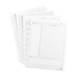Staples Arc System, White Premium Refill Paper, 8.5"x11", Reinforced ...