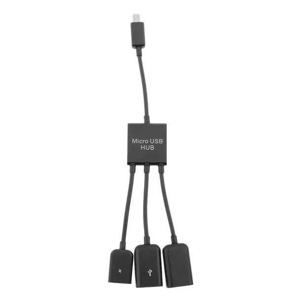 Cable Adaptador Macho Usb 3 En 1 For Viaje Otg Micro Usb Hub | Bodega ...