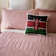 3drose, National Flag of Kenya Painted onto a Brick Wall Kenyan, 16x16 ...