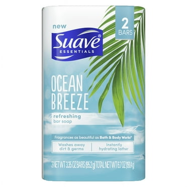 Suave Essentials Bar Soap, Cocoa and Shea Butter, 32 oz, 8 Count ...