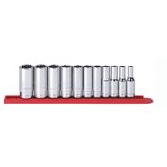 GearWrench 80581 12 Piece 3/8" Drive Sae Hex Bit Socket Set - Walmart.com