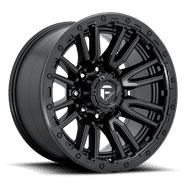 Fuel 1PC Aluminum Rim D712 RAGE 20X10in Gloss Black Red Tinted Clear ...