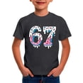 Little Boys T Shirts Bright Cartoon Number Print Short Sleeve Tee ...