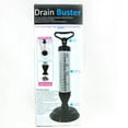 New Drain Buster Plunger two heads Clears Tough Clogs Toilet Sink ...