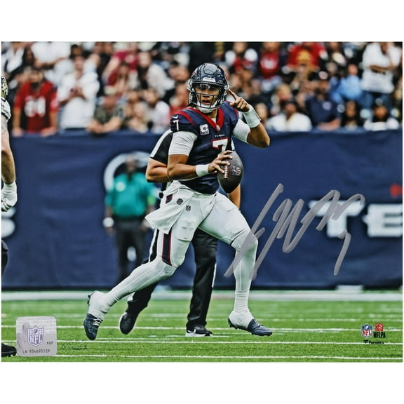 J.J. Watt Houston Texans Autographed 11" x 14" Flag Spotlight ...