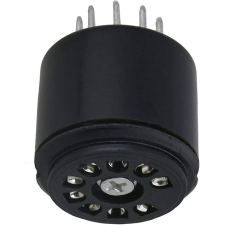 Bakelite 9 Pin Tube Socket 12ax7 Audio Tube Amplifier Vacuum Tube Base ...