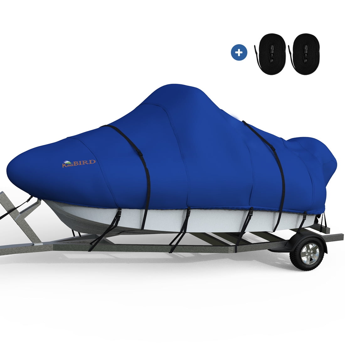 KING BIRD Heavy Duty Center Console Boat Cover, 600D Anti-Fade Marine ...