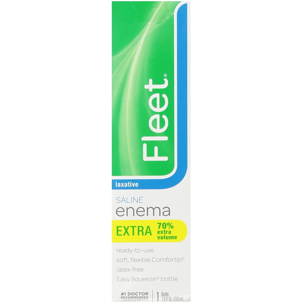 Fleet Saline Laxative Enema 7.8 oz (Pack of 24) - Walmart.com - Walmart.com