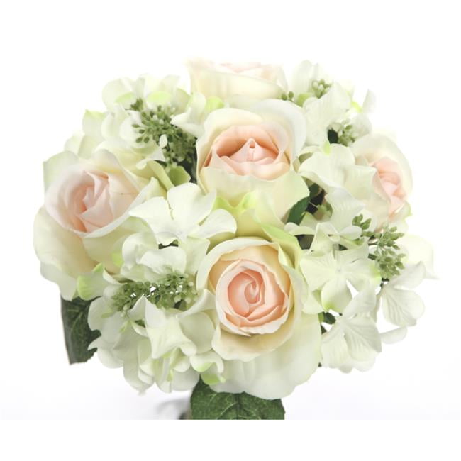 Peach Hydrangea Bouquet