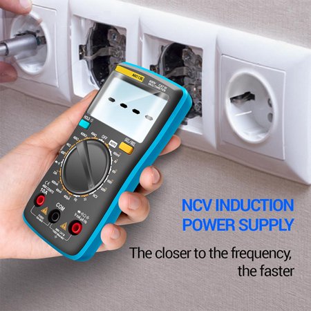 AN113E Digital Multimeter Meter Manual Measures Voltage Tester Range ...