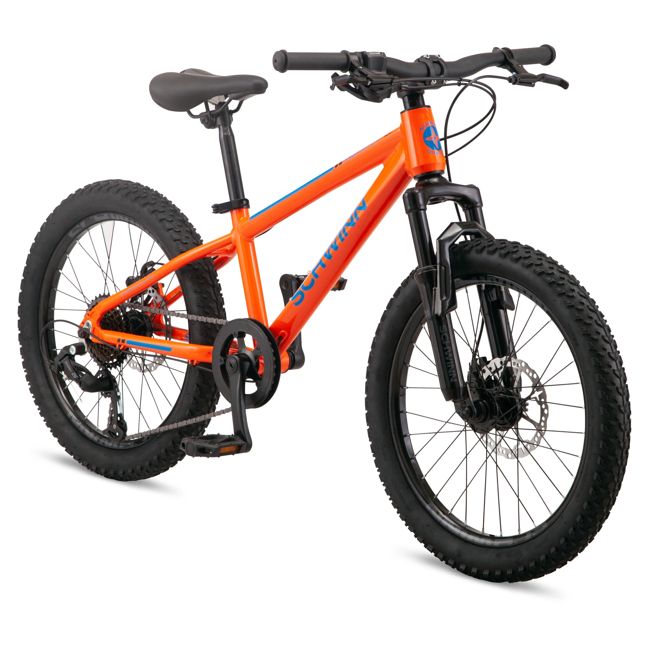 Schwinn 20″ Axum Sport Kids Unisex Mountain Bike, Orange - Sansujyuku