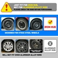 (4 Pack)14 inch Universal Wheel Rim Cover Hubcaps Snap on Car Truck Fit ...